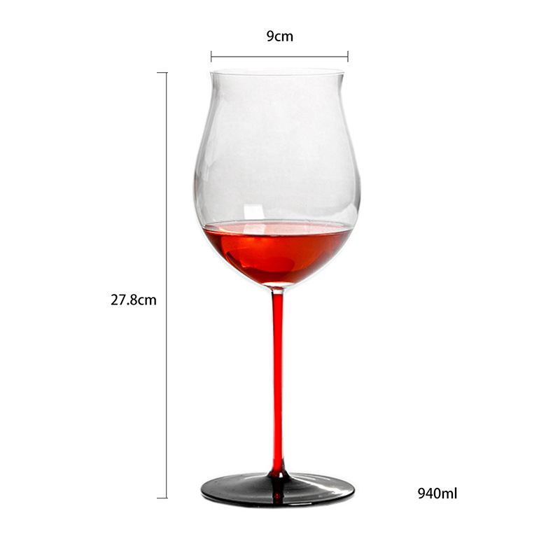 Large-capacity European crystal glass red wine gla... – Grandado
