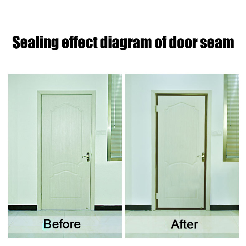 25mm Silicone Self Adhesive Door Seal Strip Weathe... – Vicedeal