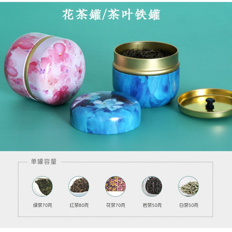 Thee Box Blik Caddy Huishoudelijke Draagbare Verze... – Grandado