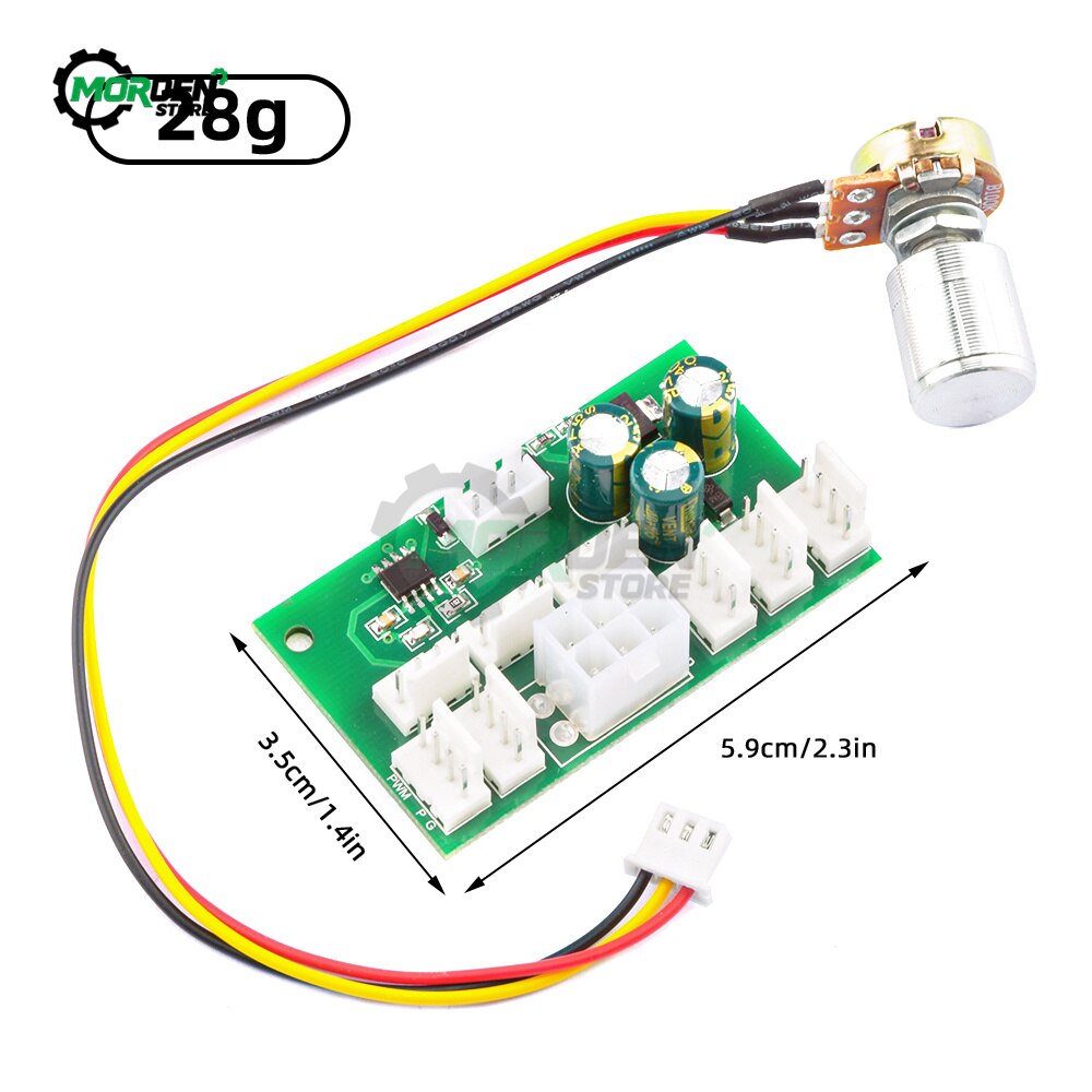 Dc 12V 2510-4P 8 Mijnwerker Fan Speed Pwm Controll... – Vicedeal
