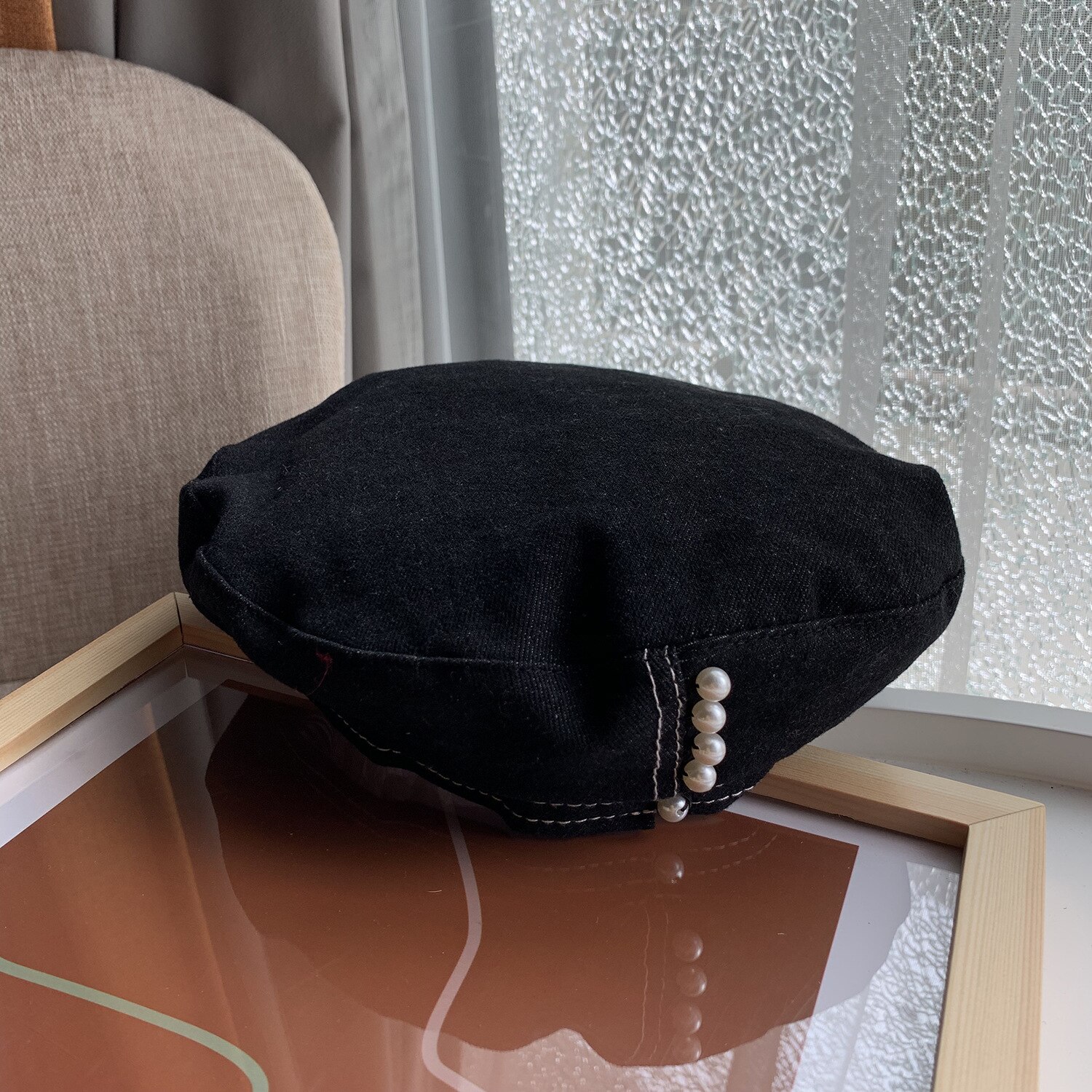 Spring and Summer Cowboy Beret Women's Retro P... – Grandado