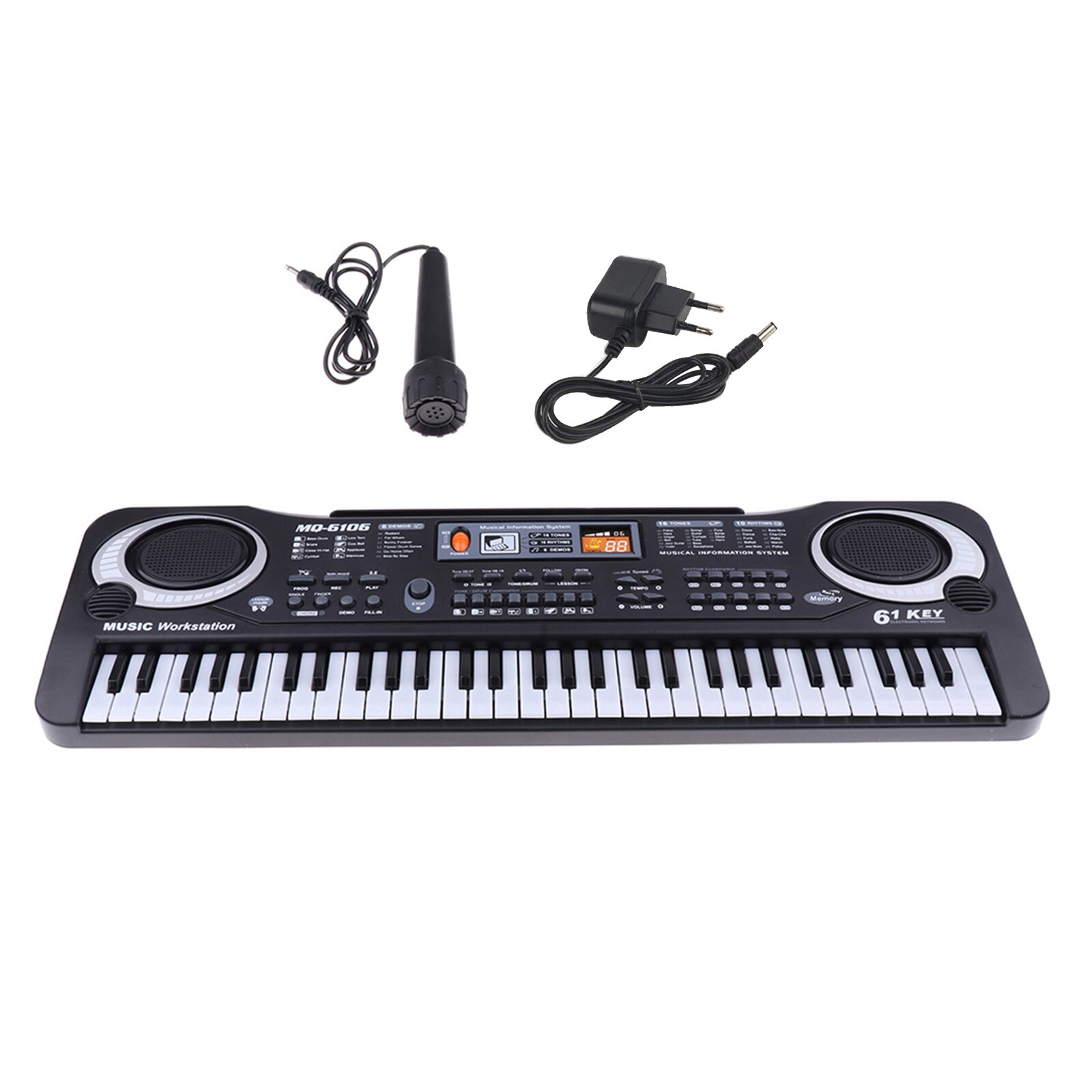 61 Keys Digital Music Electronic Keyboard Key Boar... – Grandado