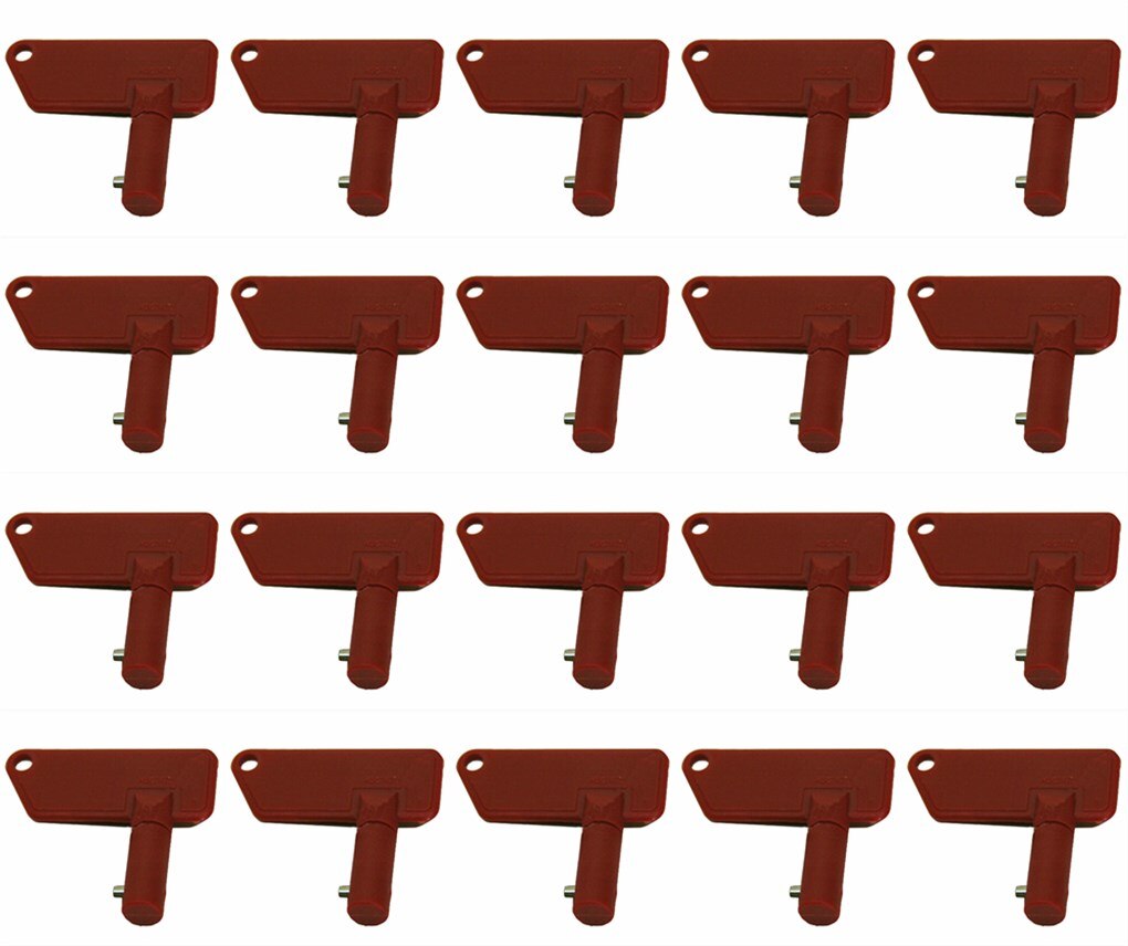 20pc Terex Master Battery Disconnect Isolator Key ... – Vicedeal