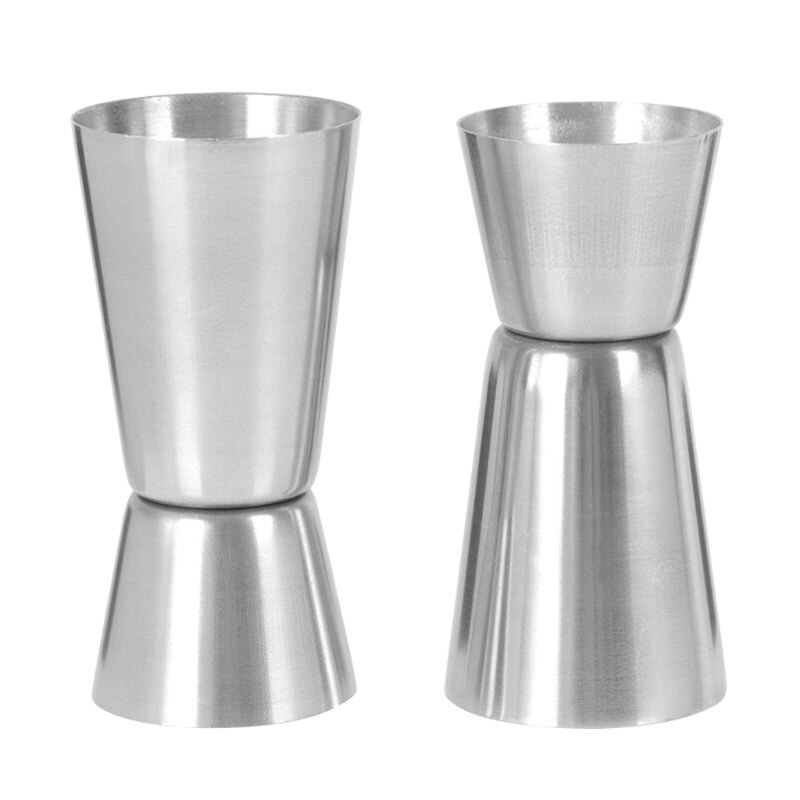 25/50ml Stainless Steel Cocktail Measuring Jigger ... – Grandado