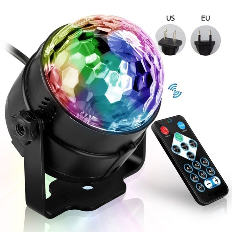 Disco Ball DJ Party Light Sound Activated Rotating... – Vicedeal