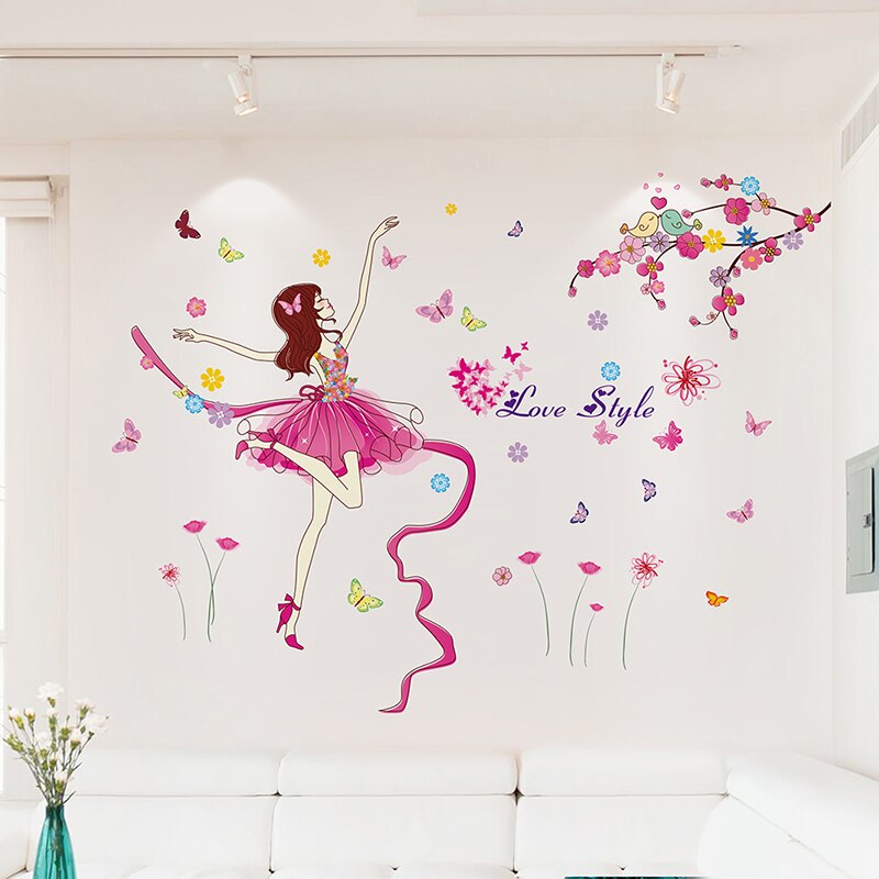 [shijuekongjian] Cartoon Balloons Wall Stickers DI... – Grandado