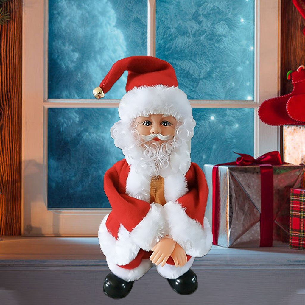 Electric Christmas Santa Claus Toy Shake Swing Twi... – Grandado