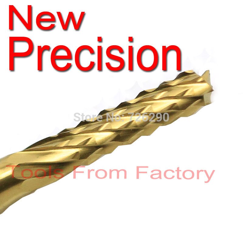 10 X Carbide Pcb Graveren Bits Tin Coated Cutter T... – Vicedeal