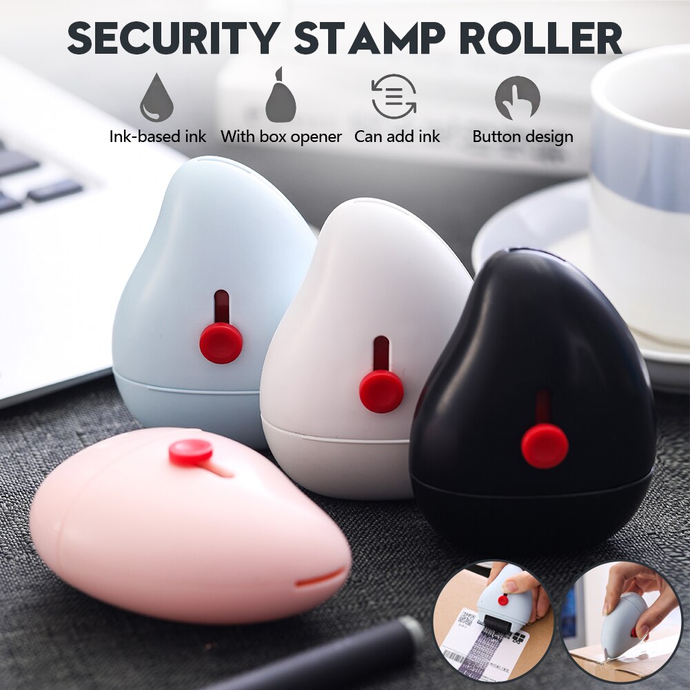 Mini Security Stamp Roller Privacy Seal Roller Typ... – Grandado