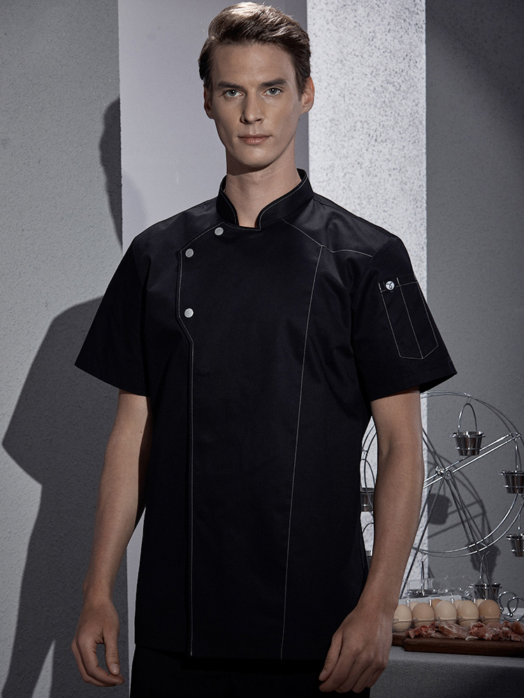 Cook Uniform Hotel Chef Costume for Men Restaurant... – Vicedeal