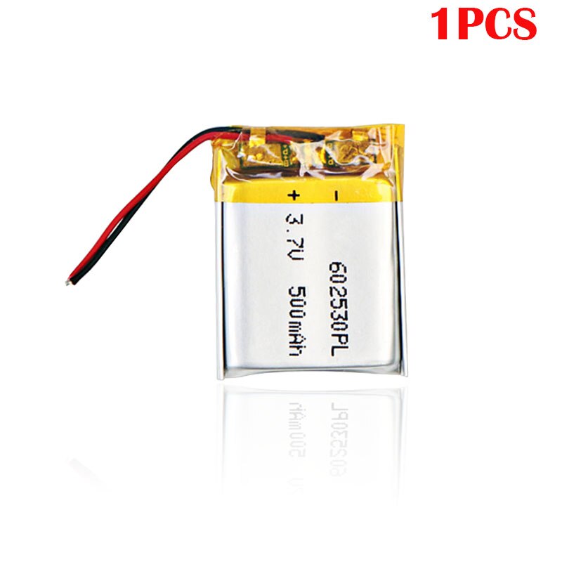 3.7v 500mAh 602530 Lithium Polymer Rechargeable ba... – Grandado