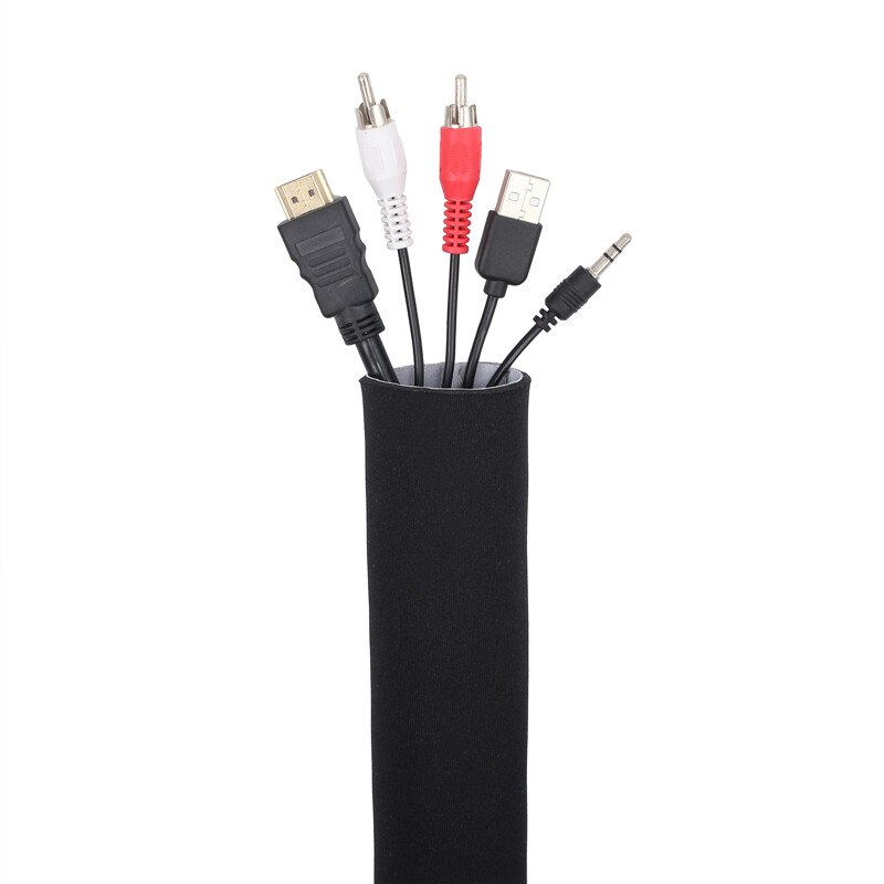 Neoteck 3m Long Neoprene Cable Cord Wire Protectiv... – Vicedeal