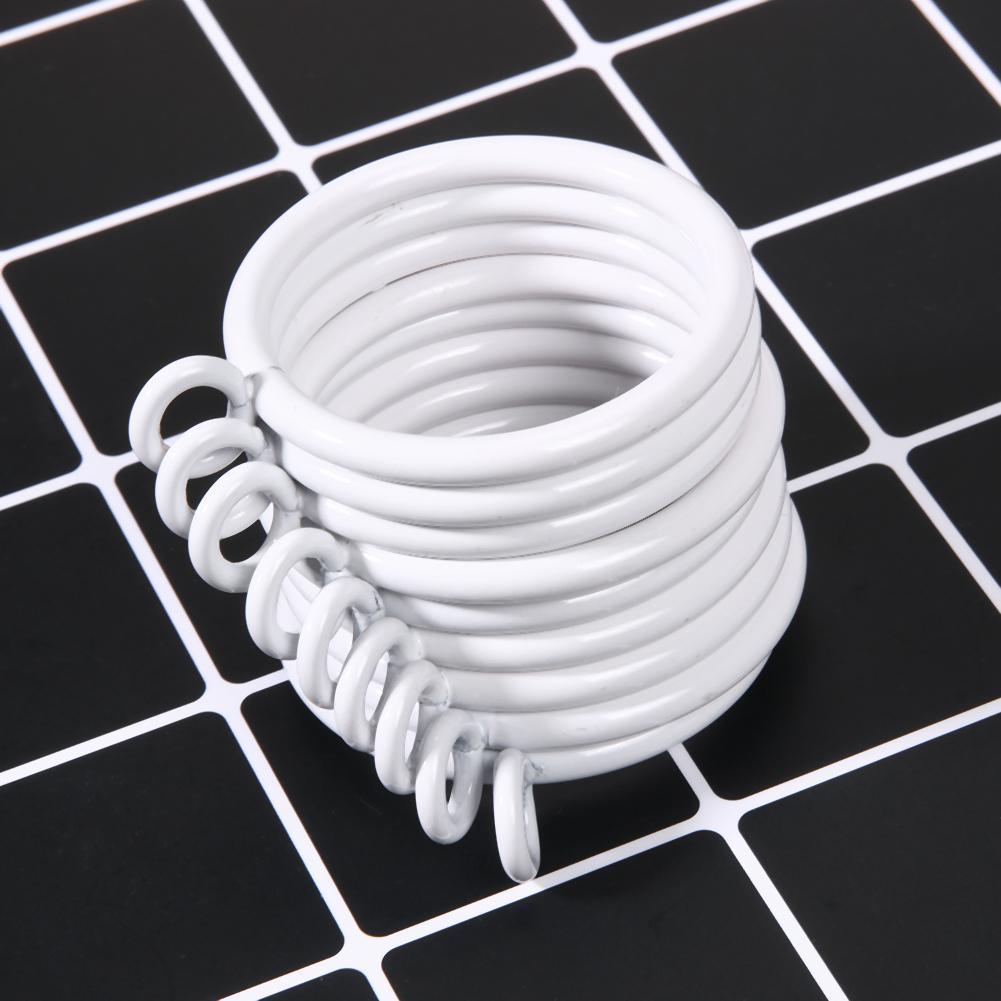 10pcs Metal Roman Ring Window Shower Curtain Ring+... – Grandado