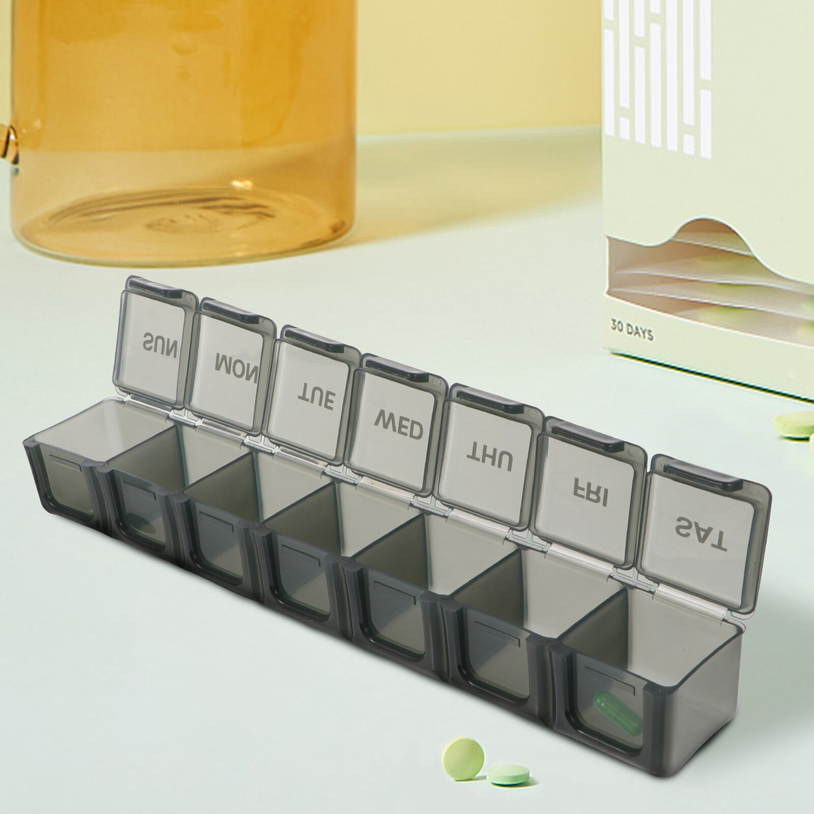 7 Days Weekly Tablet Pill Medicine Box Holder Week... – Vicedeal