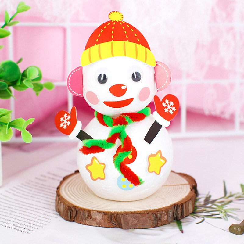 DIY Christmas Snowman Children Handmade Materials ... – Grandado