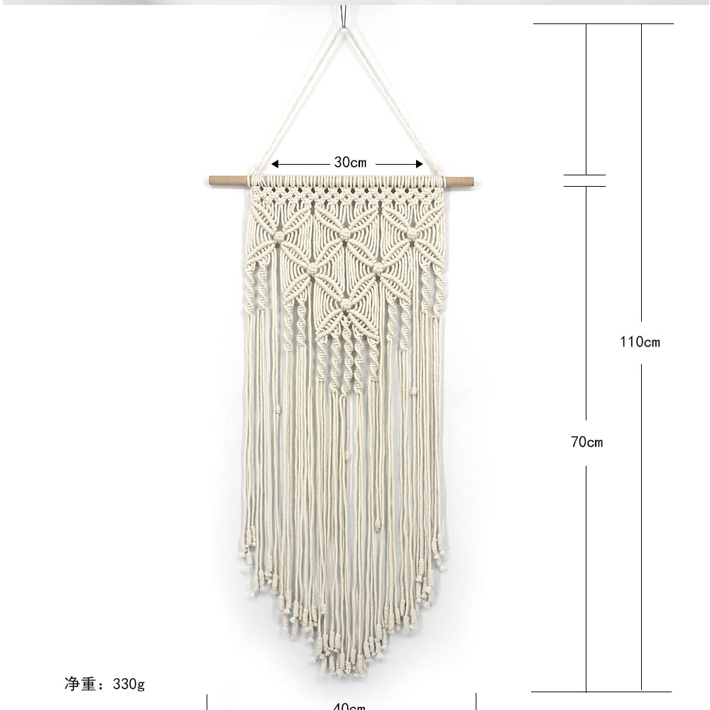 Macrame Wall Hanging Woven Wall Art Macrame Tapest... – Grandado