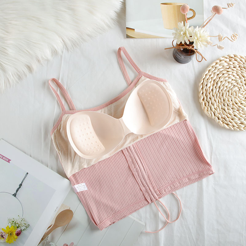 SALSPOR Drawstring Crop Top Women Sexy Push Up One... – Grandado