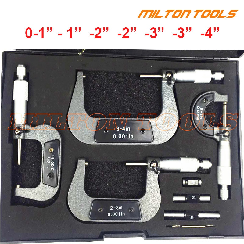 0-4Inch Buiten Micrometers In Sets Inch Micrometer... – Grandado
