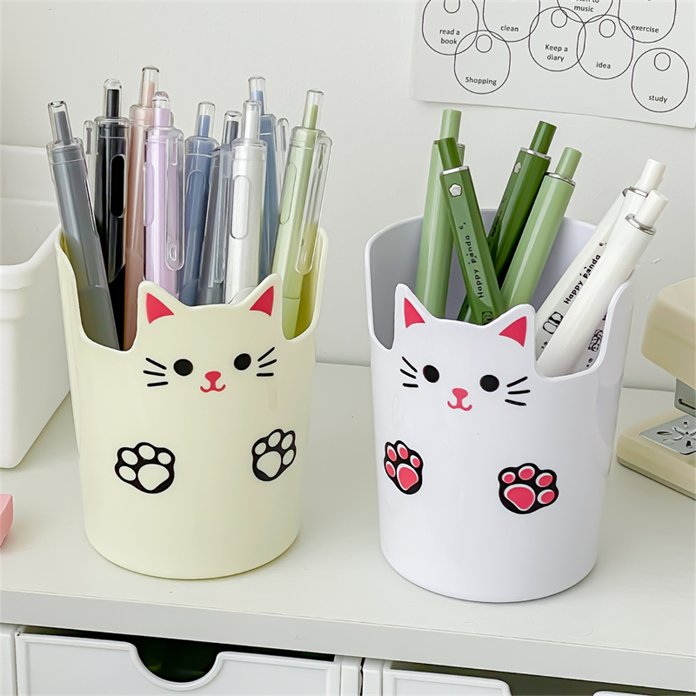 A desktop pen holder with cartoon high aesthetic v... – Grandado