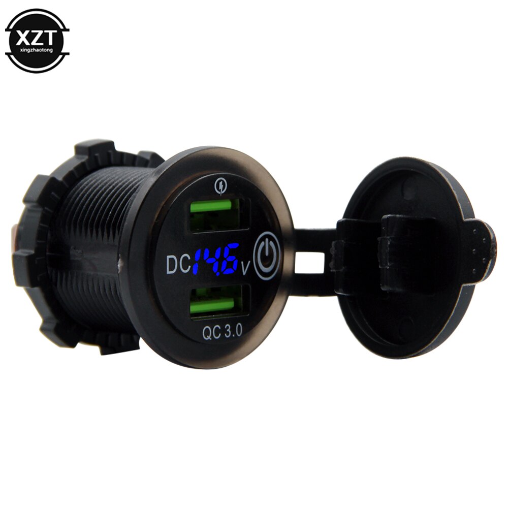Qc 3.0 Dual Usb Autolader 12V 24V Waterdichte 18W ... – Vicedeal Qc 3.0 Dual Usb Autolader 12V 24V Waterdichte 18W ... – Vicedeal