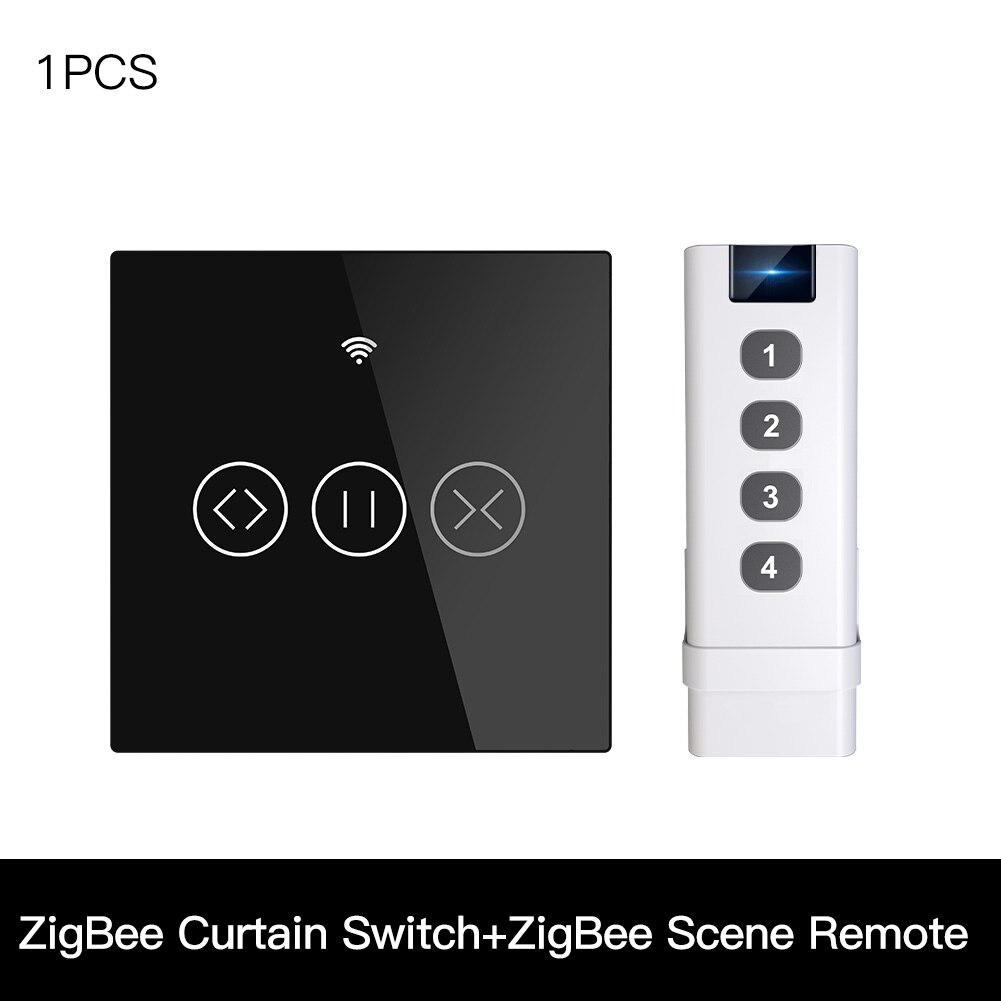 ZigBee RF Smart Touch Curtain Switch Roller Blinds... – Grandado