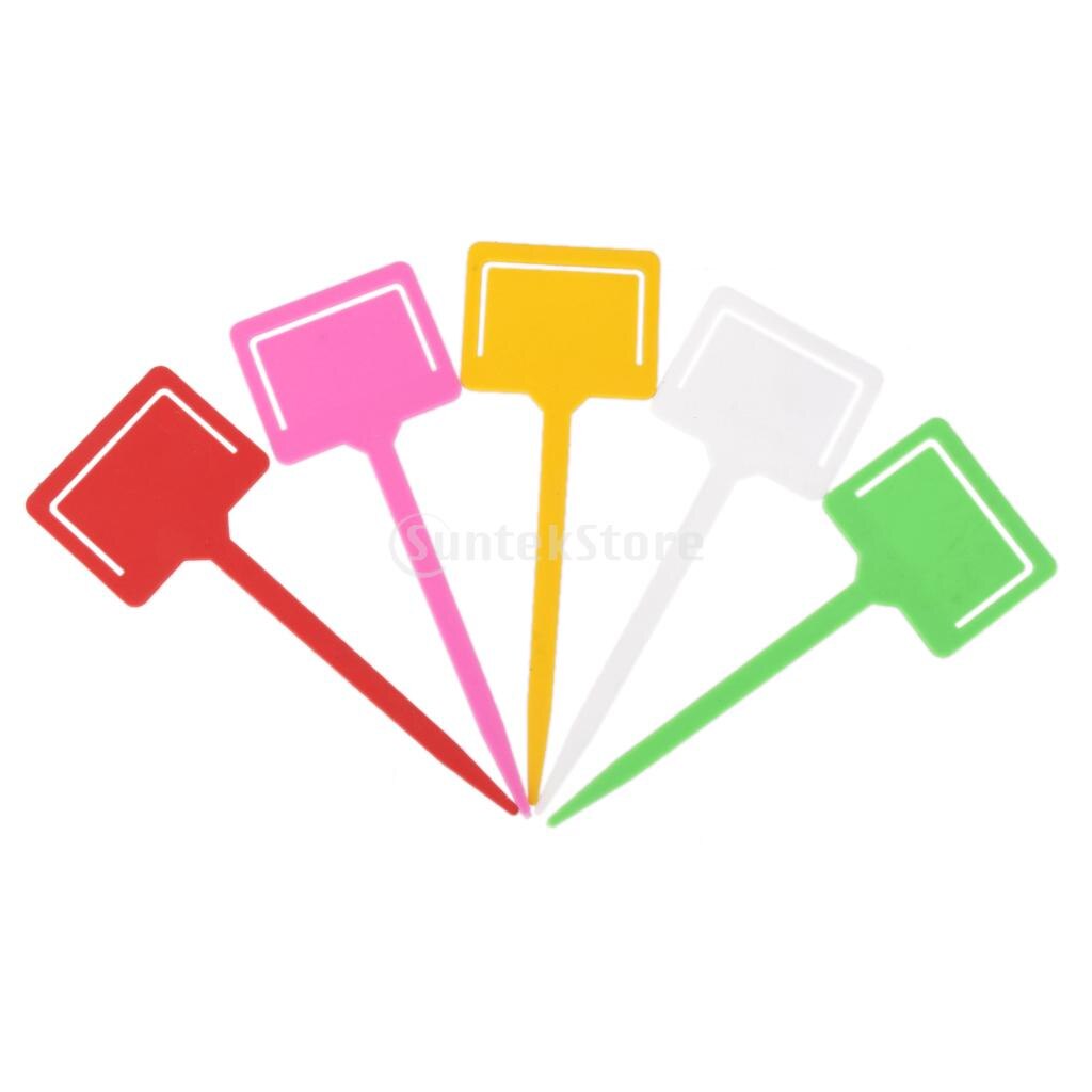 20x Plastic Tags Markers Garden Seed Packet Plant ... – Grandado