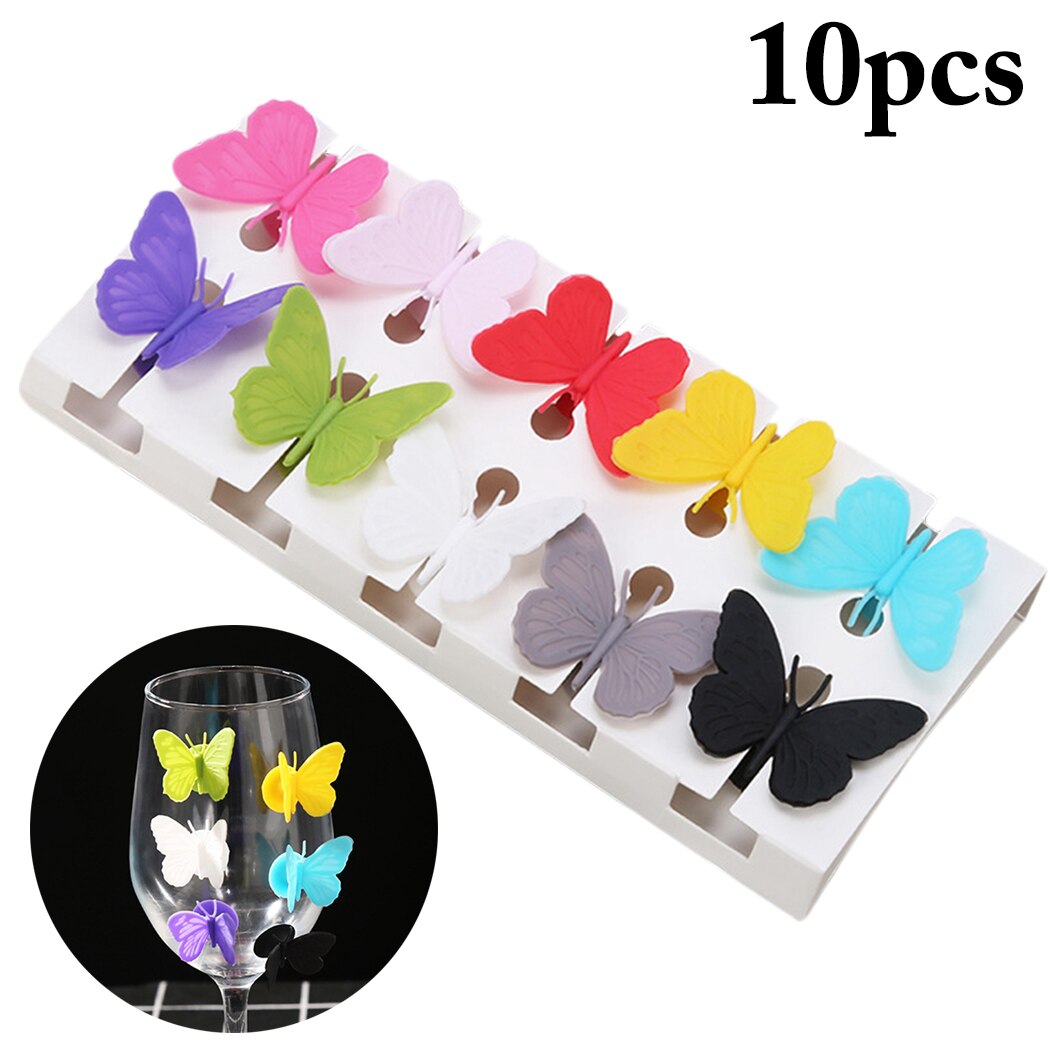 10 Stks/set Creatieve Luxe Wijn Glas Charm Zuig Vl... – Vicedeal
