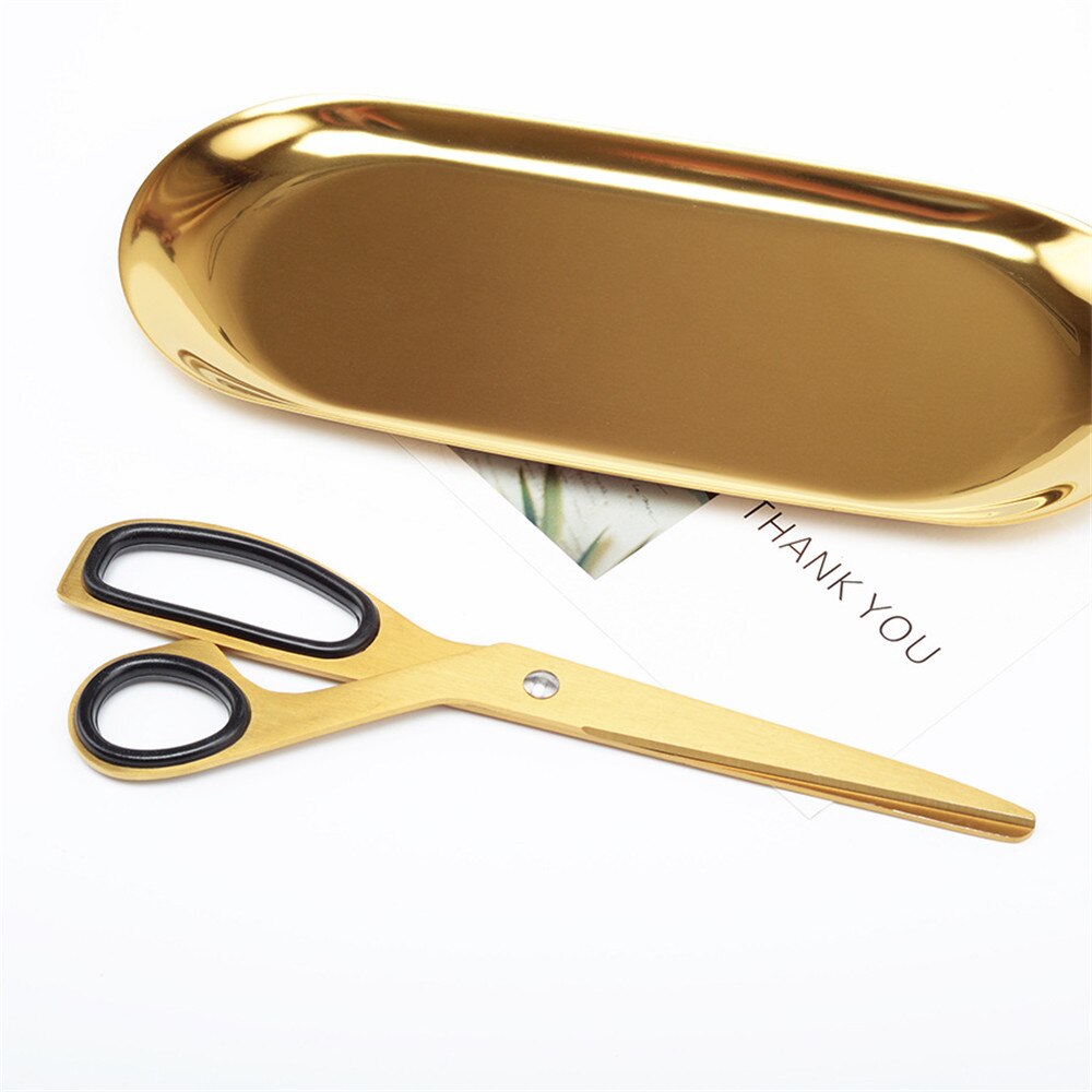 1PC Golden Scissors Household Cutting Tools Office... – Grandado