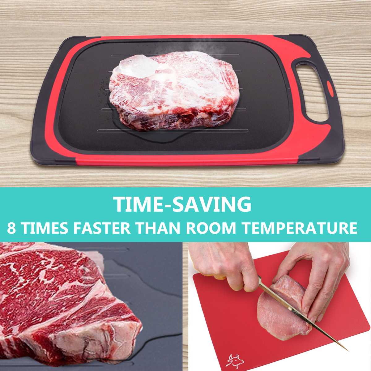 GEMITTO Fast Defrosting Plate 2 in 1 Thawing Plate... – Vicedeal