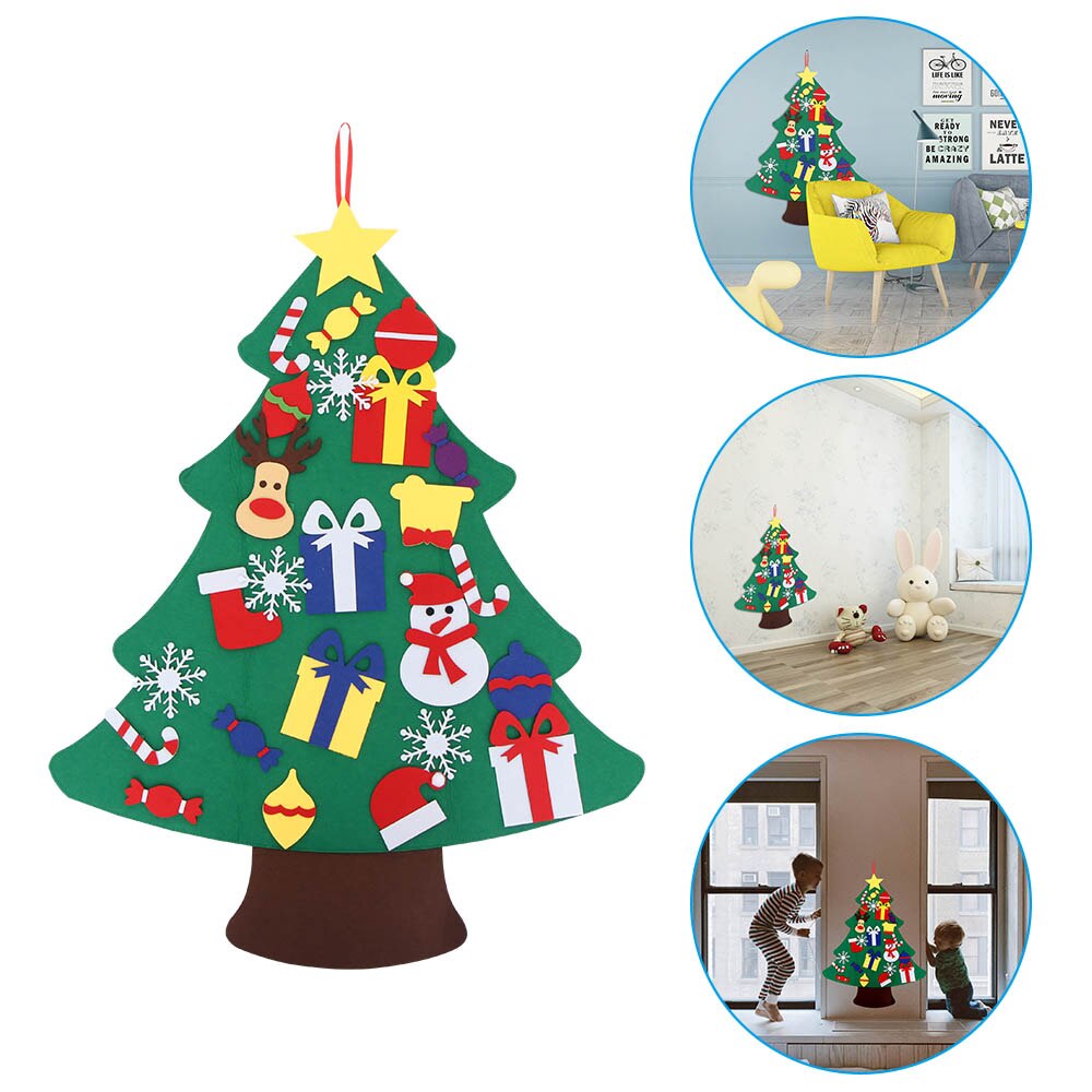 DIY Felt Christmas Tree Christmas Decoration for H... – Grandado