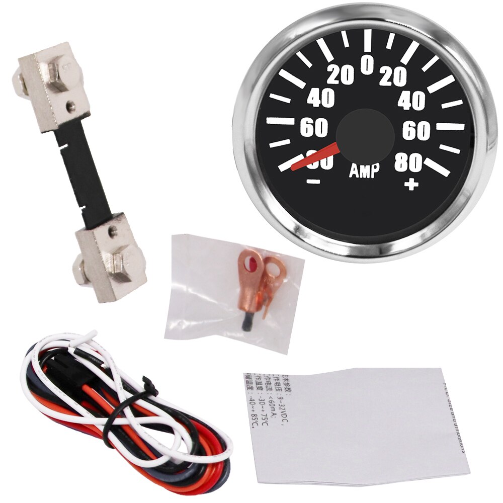 ± 150A 52Mm Auto Amp Meter Voor Motorfiets Ampèrem... – Vicedeal
