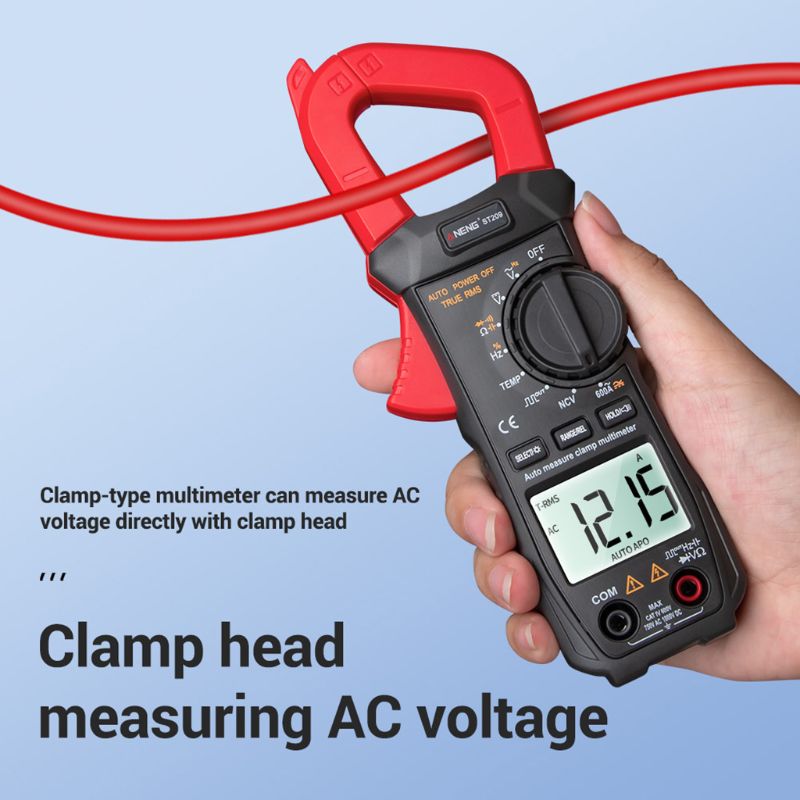 6000 Counts True RMS Clamp Meter Digital Multimete... – Vicedeal