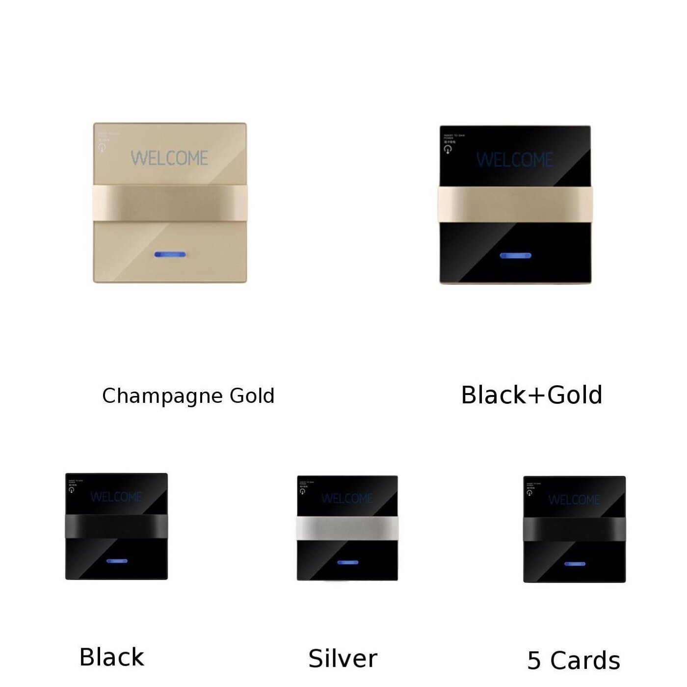 86x86mm Hotel Magnetic Card Electric Switch 220V/ ... – Vicedeal