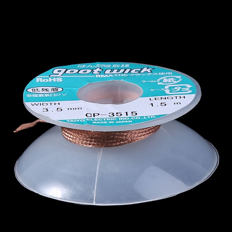 Useful 5 ft 3.5mm Desoldering Braid Solder Remover... – Vicedeal