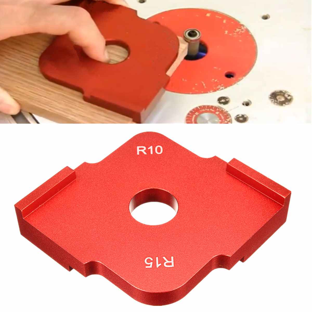 Router Template Gids Radius Hout Quick Jig Hoek Te... – Vicedeal
