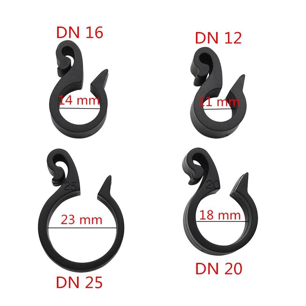 40 Pcs Garden Pipe Hook Connection Fastening Clips... – Grandado