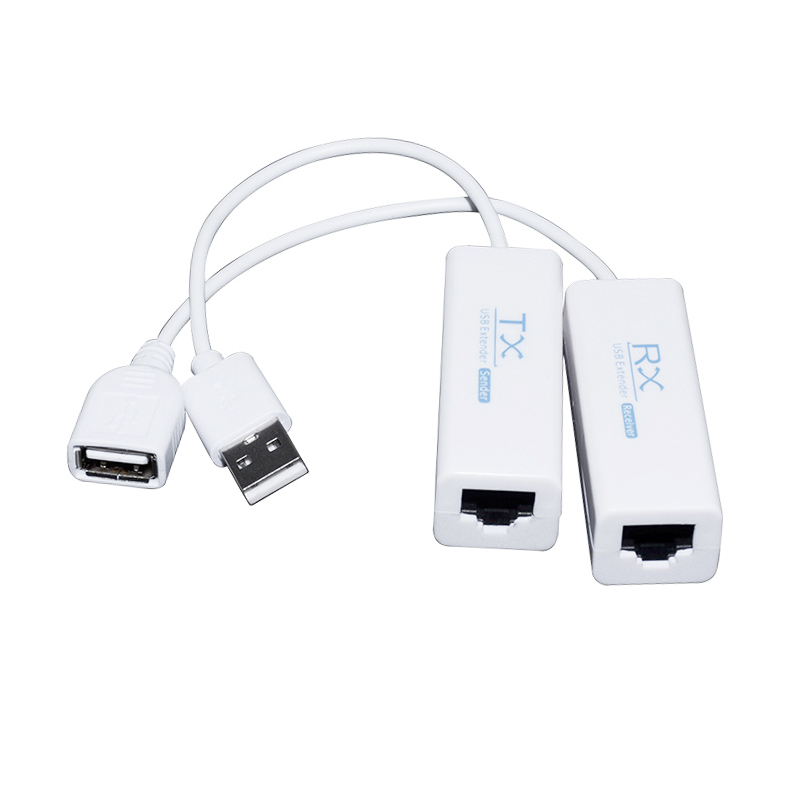 Un par USB RJ45 Ethernet 200M Cable extensor USB 2... – Grandado