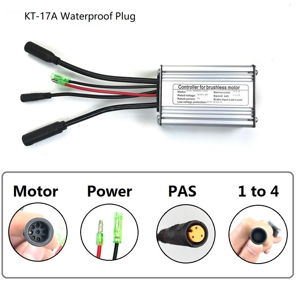 Een Dag Kt Controller 17A 36V/48V Ebike Controller... – Grandado