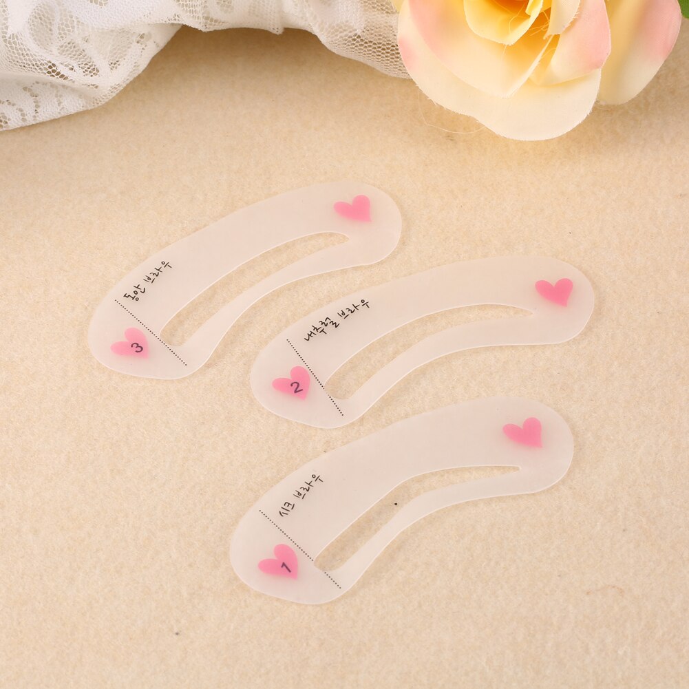 3pcs Set Magic Eye Brow Class Drawing Guide Eyebro... – Grandado 3pcs Set Magic Eye Brow Class Drawing Guide Eyebro... – Grandado