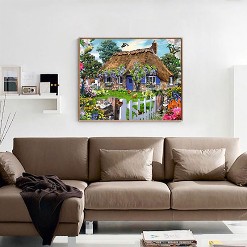 Full Drill Square Diamond Painting Landscape 5D DI... – Vicedeal