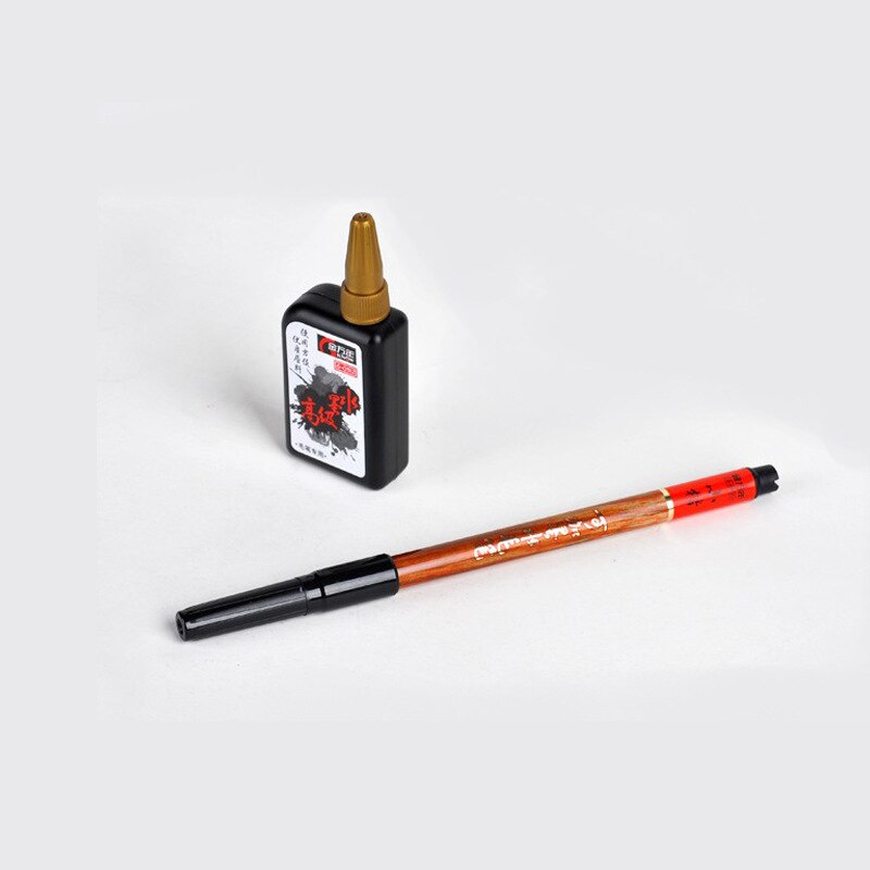 Pen ink set hair Writing Brush Chinese black Paint... – Grandado