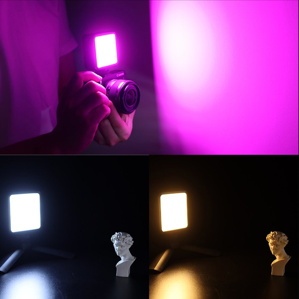 VL49 Mini RGB Video Licht Beleuchtung Für Fotograf... – Grandado