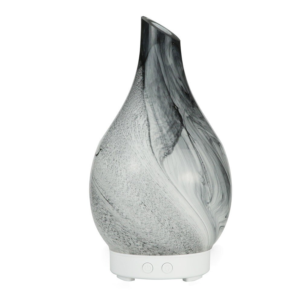 Gray Glass Ultrasound Aroma Diffuser Household Ult... – Grandado