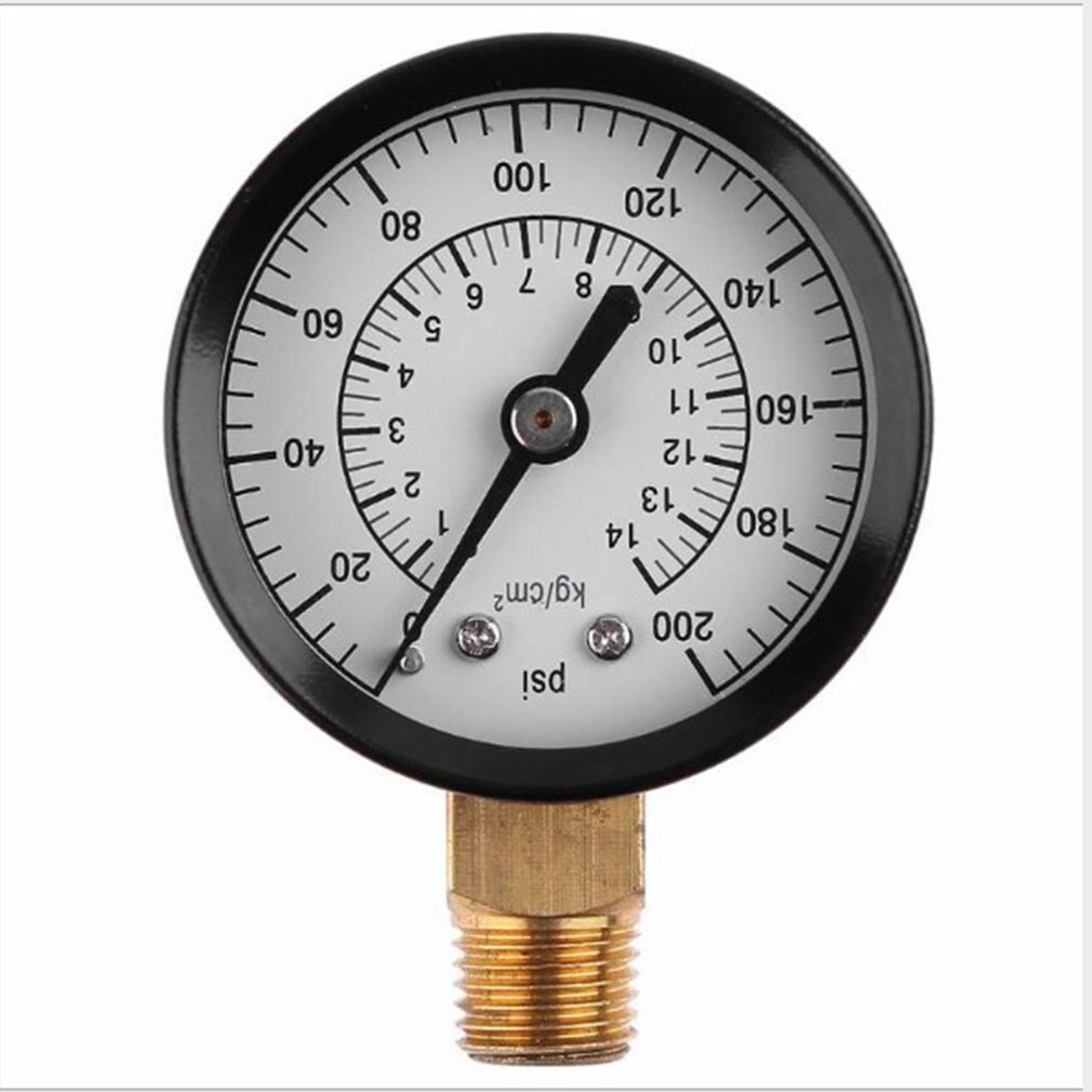 1/4 Inch NPT Side Mounted 0-200psi Portable Pressu... – Grandado