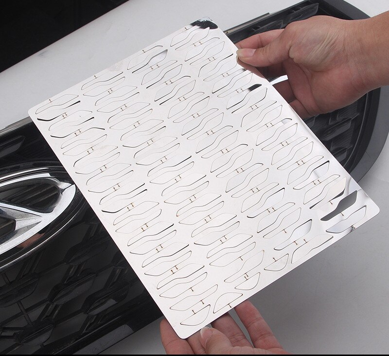 Front car mark Decorative strip intermediate net D... – Grandado