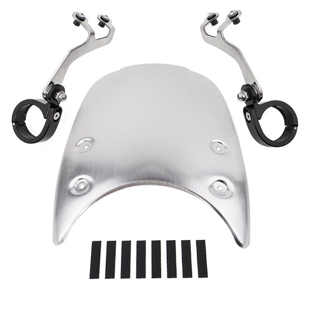 Aluminium Windscreen 39-41mm Fork Mount Windshield... – Grandado
