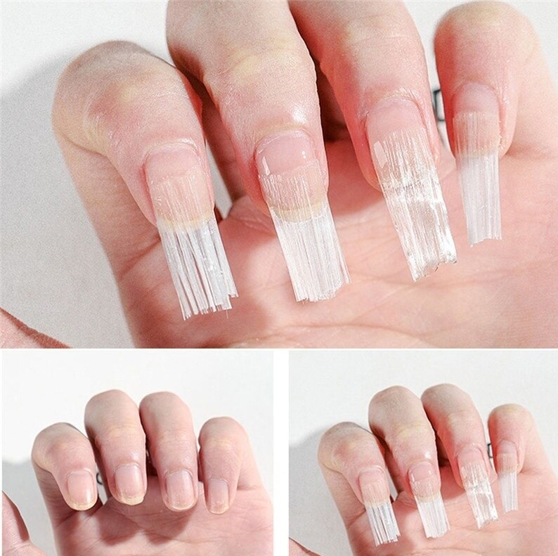 50PCS Fiberglass Nail Extension Glass Fibernails F... – Vicedeal