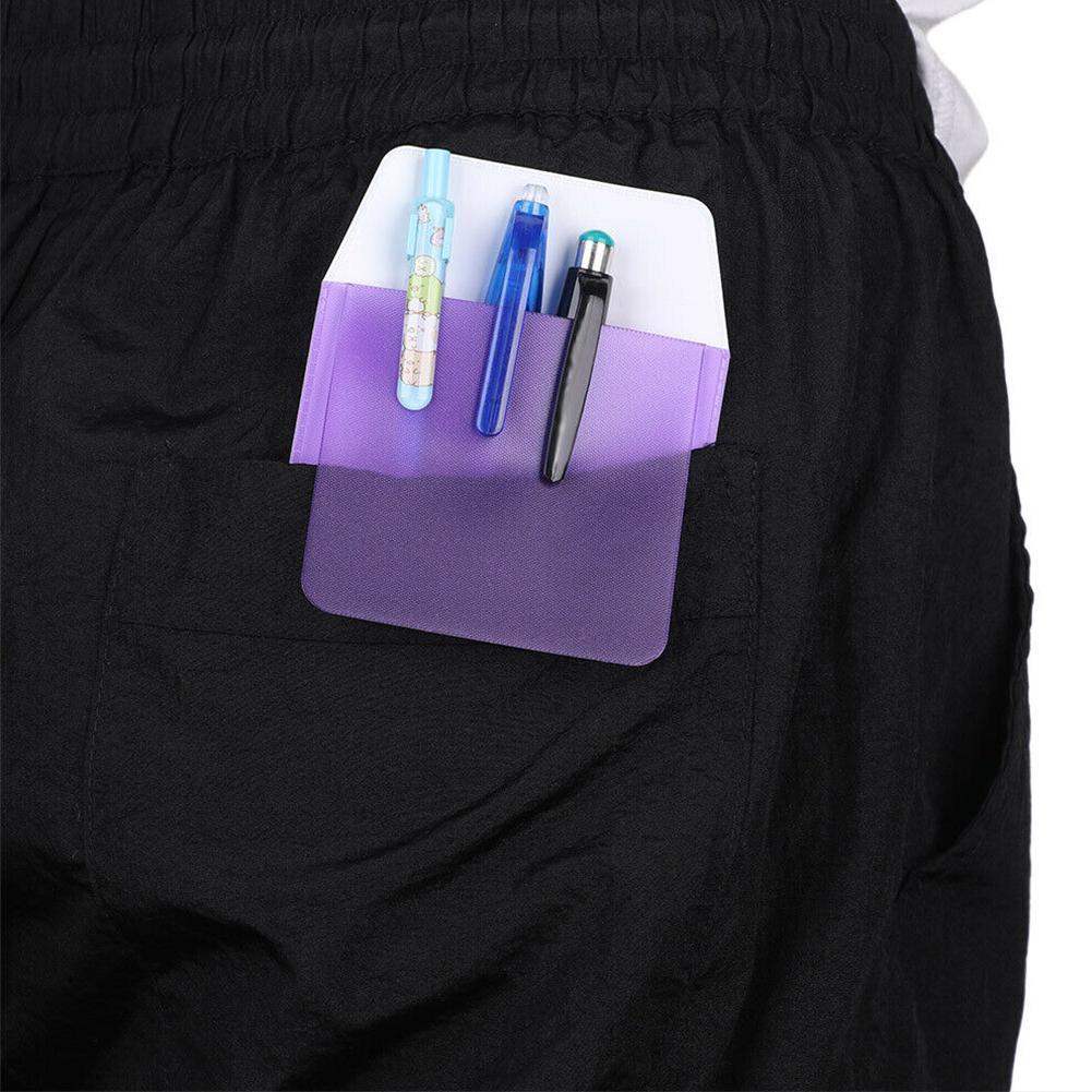 1Pc Kleurrijke Pen Pouch Pvc Pocket Protector Pen ... – Grandado