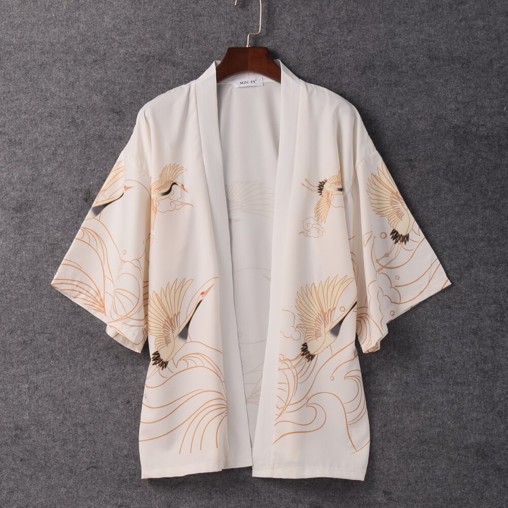 Kimono Cardigan Japanese obi Yukata Women Men's Ha... – Grandado
