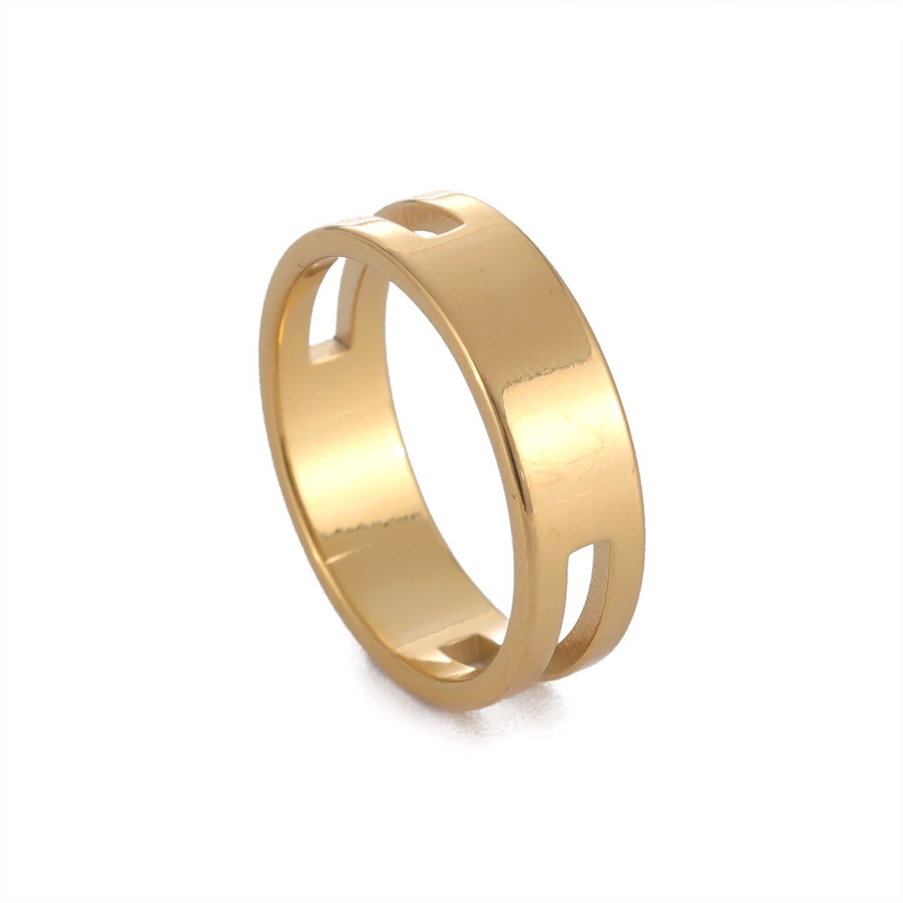 COOLTIME-Anillos geométricos huecos para mujer, so... – Grandado